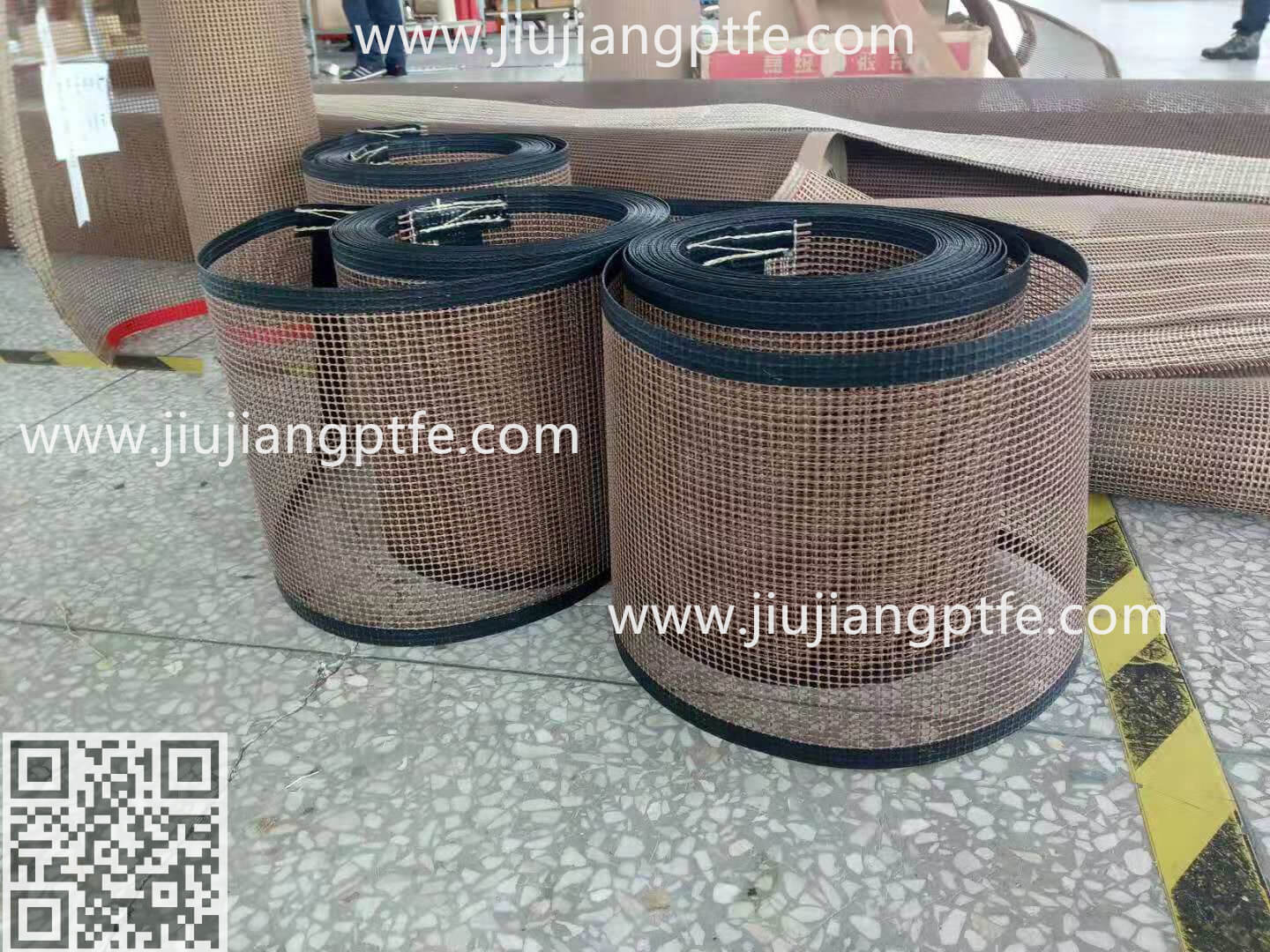 Adjusting Teflon mesh belts safely and efficiently with automatic ...